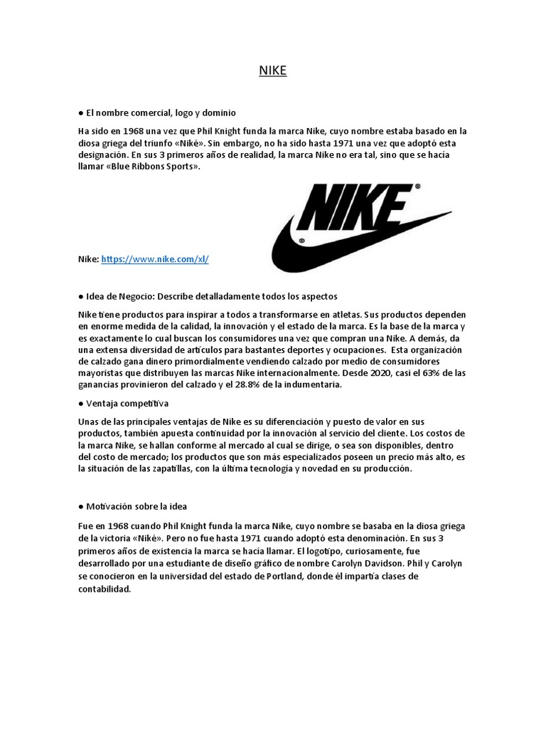 NIKE | PDF | Arte