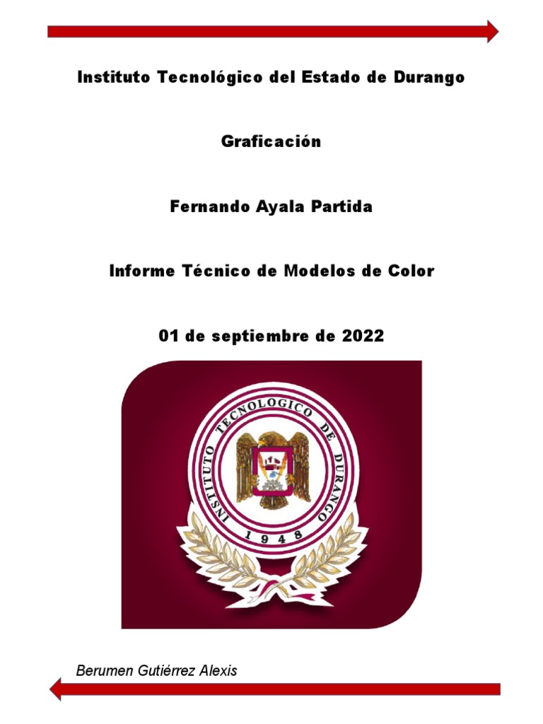 Informe Técnico de Modelos de Color | PDF | Color | Ligero
