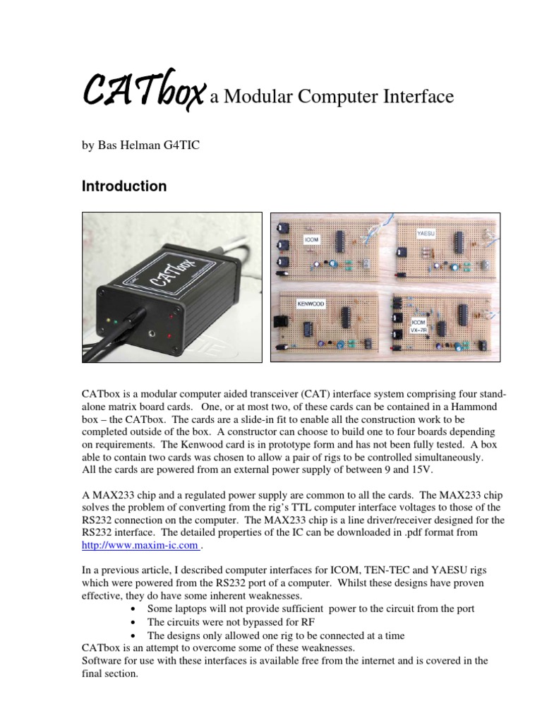 Cat Box | Electrical Connector | Equipment