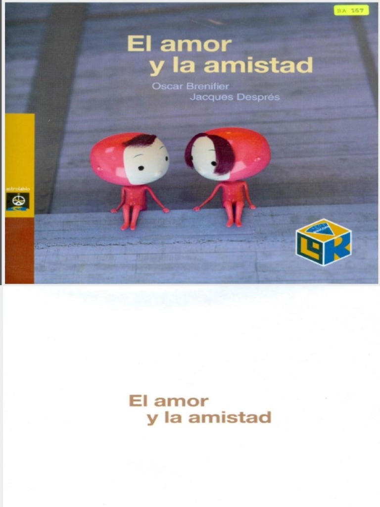 Cuento El Amor Y La Amistad Pdf