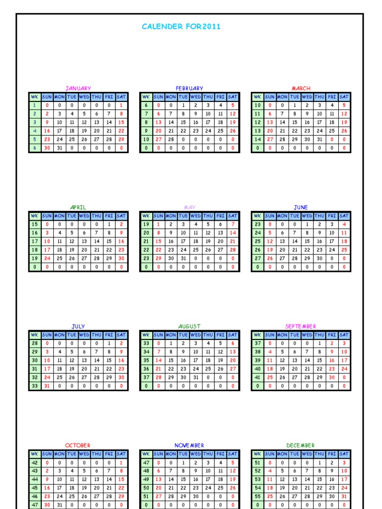 Calendar 1900 2078 | PDF