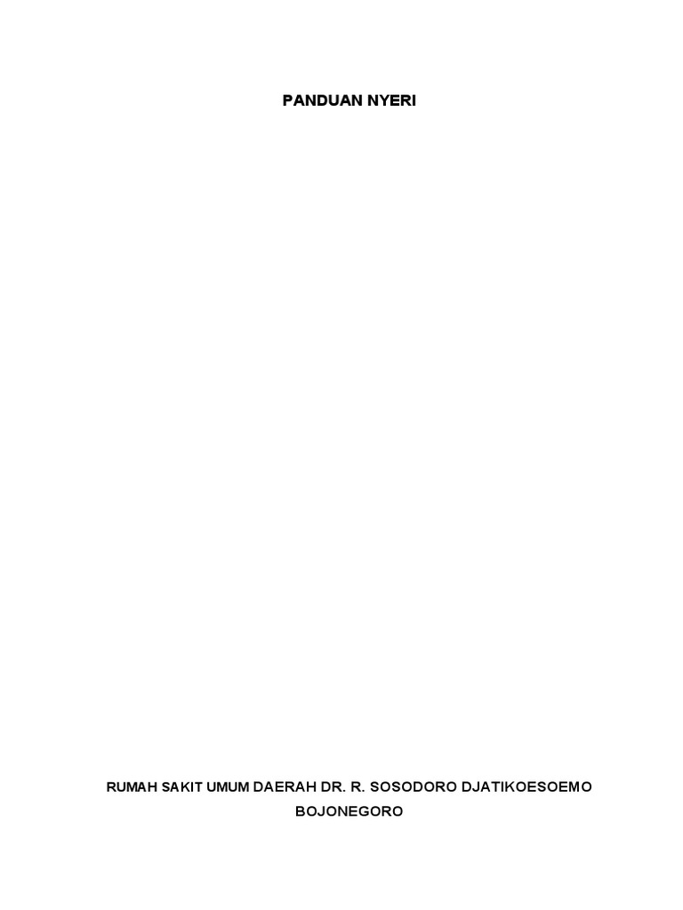 3 PANDUAN NYERI Pak Sugik | PDF | Kesehatan Holistik