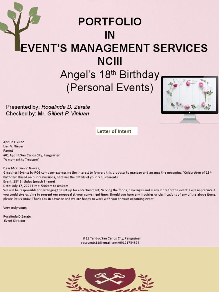 Zarate 18th Birthday f. | PDF | Payments | Swot Analysis
