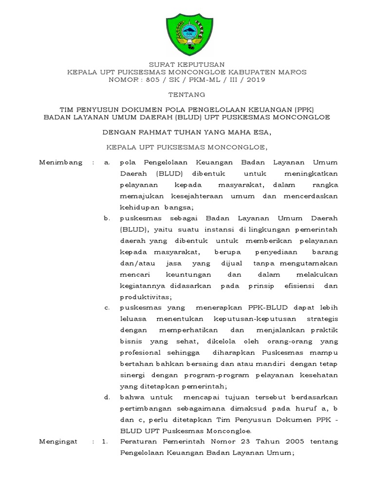 SK Tim Blud PKM-ML | PDF