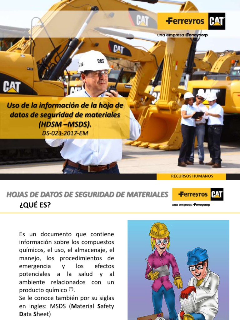 04.uso de La Informacion de La Hoja de Datos de Seguridad de Materiales ...