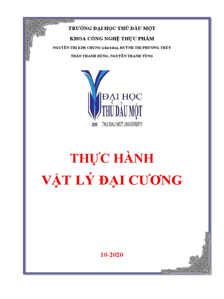Tài liệu TH VLDC A1 2020-2021 | PDF