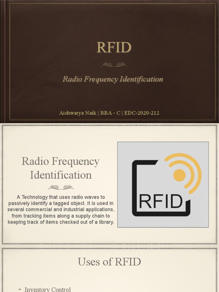 RFID | PDF