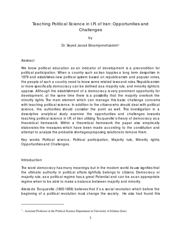 Ideological Framework | PDF