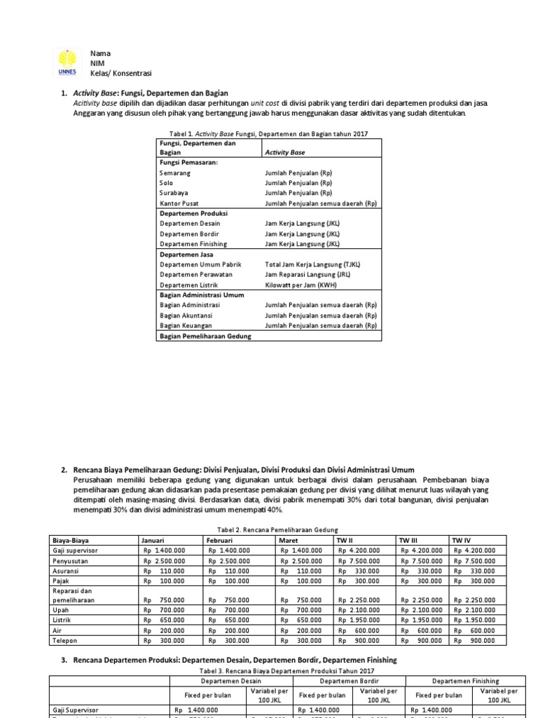 Data Anggaran BOP | PDF | Teknologi & Rekayasa