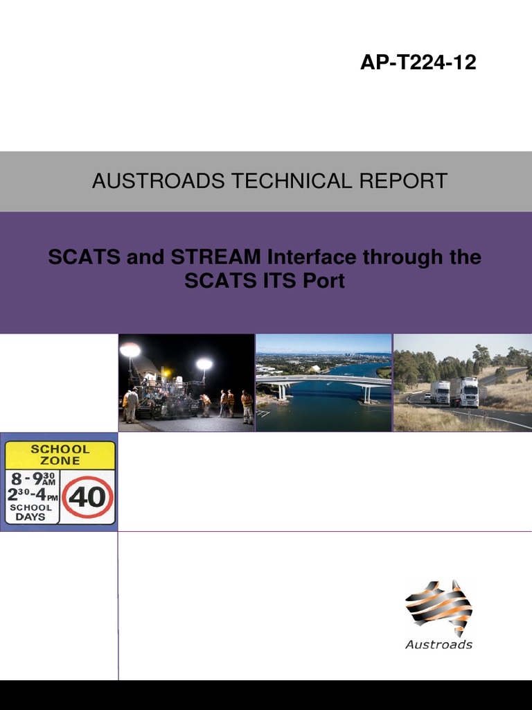 SCATS and STREAM Interface Through The SCATS ITS Port | PDF | Port (Computer Networking ...