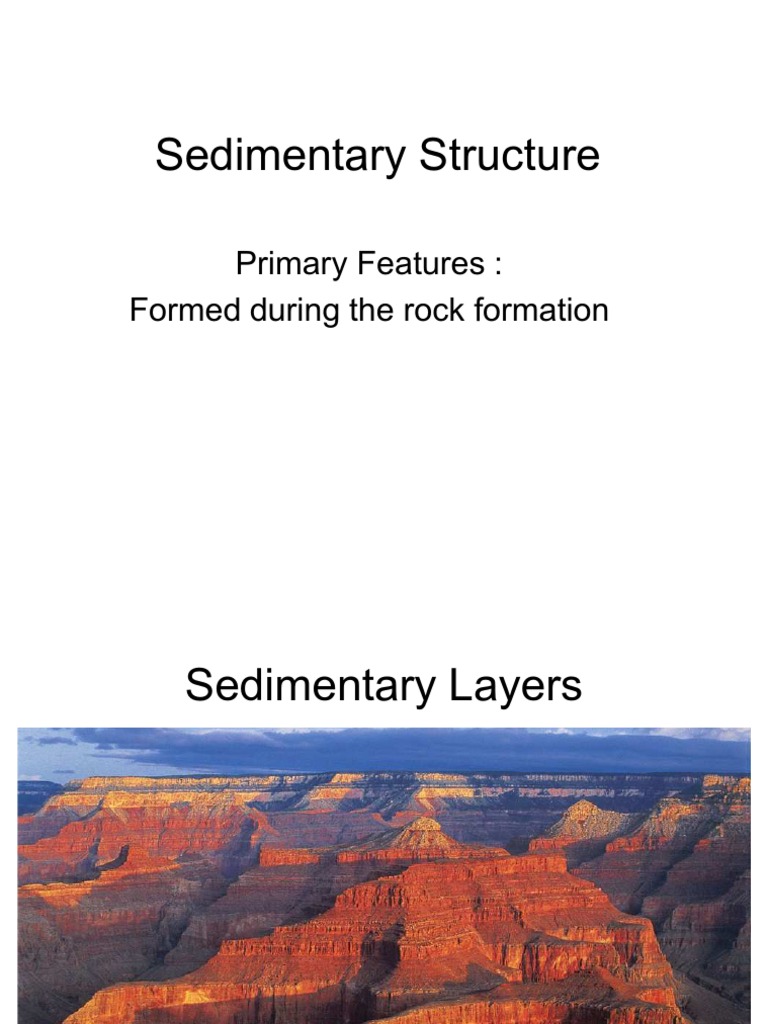 Sedimentary Structure | PDF