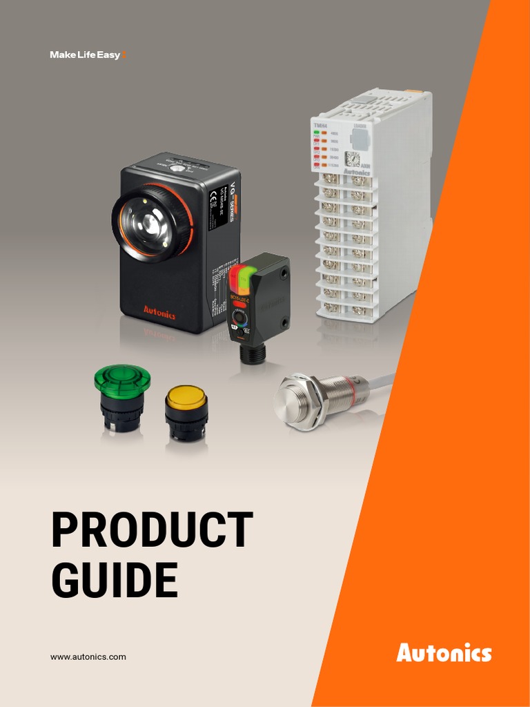 Autonics 2018 Product Guide - 180914 Autonics | PDF | Light Emitting ...