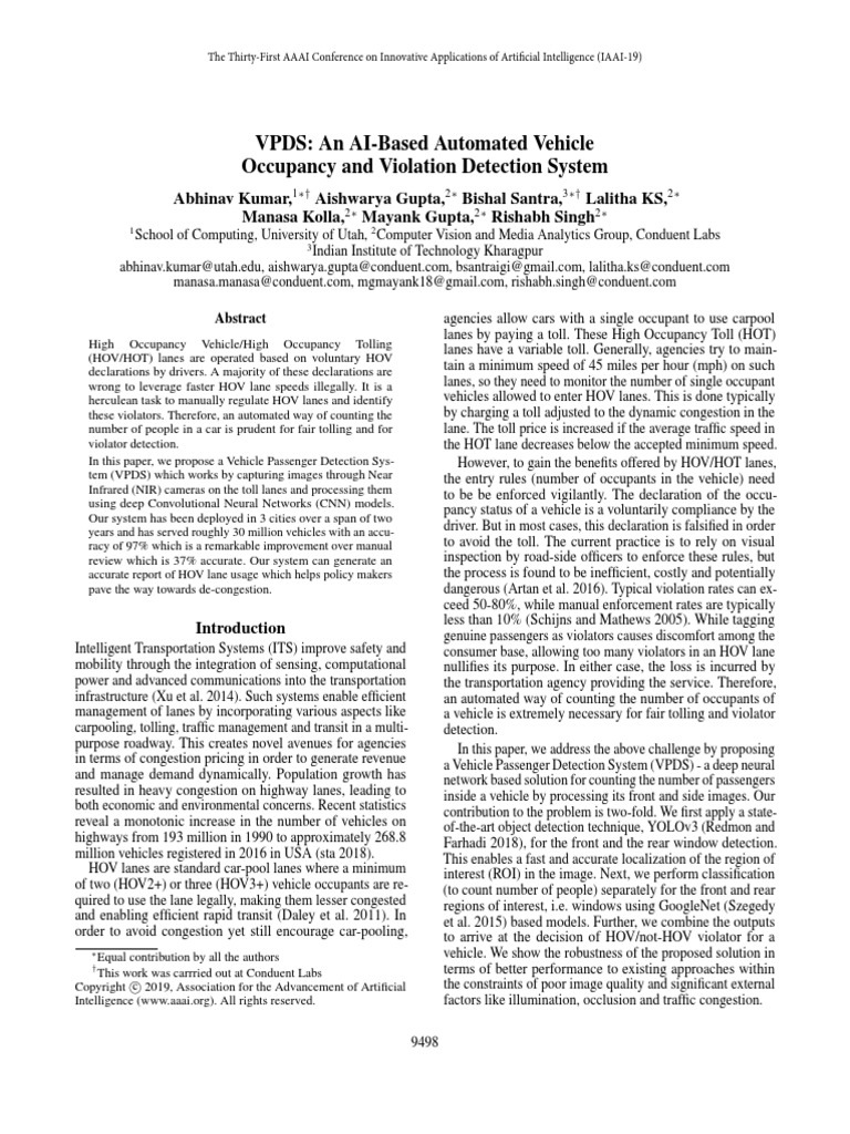 VPDS: An AI-Based Automated Vehicle Occupancy and Violation Detection ...