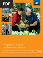 Otago Exercise Program | PDF | Diseases And Disorders | Medical Specialties