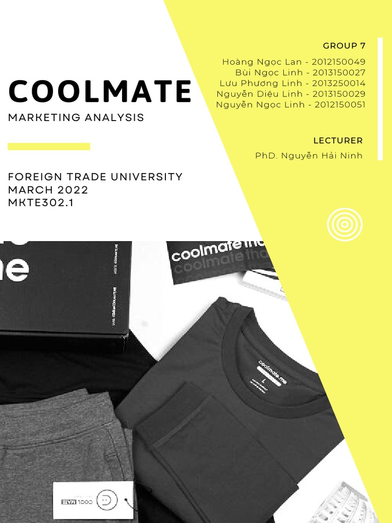 Analyzing the Marketing Environment and Strategies of Coolmate, a ...
