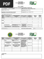 Capa Plan Format | PDF | Pharmacist | Pharmacy