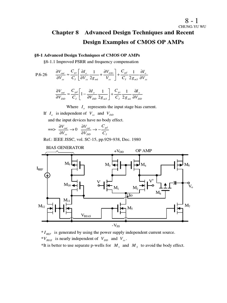 Chap 8 | PDF | Amplifier | Operational Amplifier