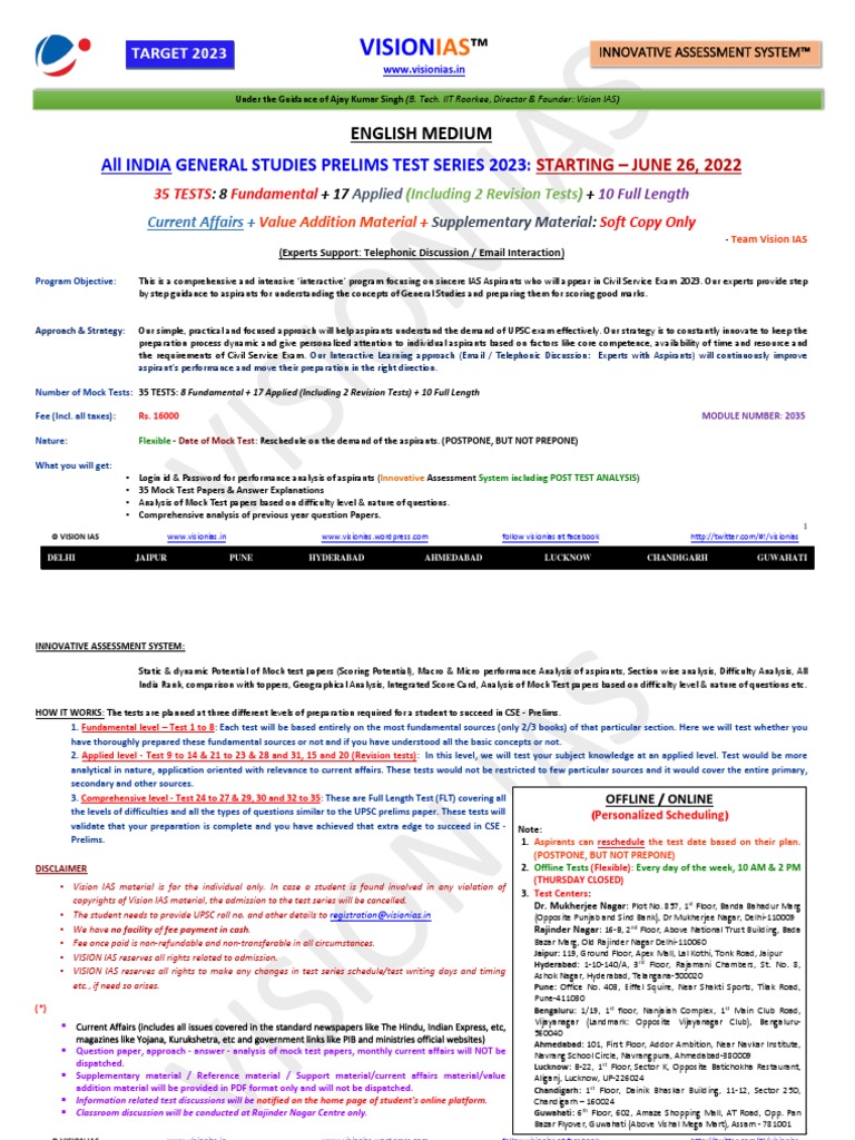 Vision Schedule | PDF | Money | Gross Domestic Product