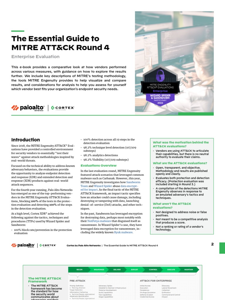 The Essential Guide To Mitre Round 4 Evaluations | PDF | Malware ...