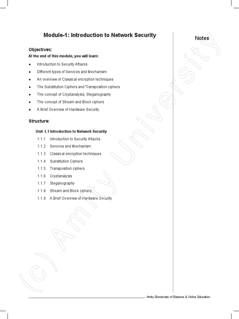 CSIT654 - Network Security and Cryptography-1-40 | PDF | Cryptography | Encryption