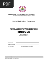 FBS Learning Activity Sheet 2 (GRADE 9,10,11) | PDF | Restaurants ...