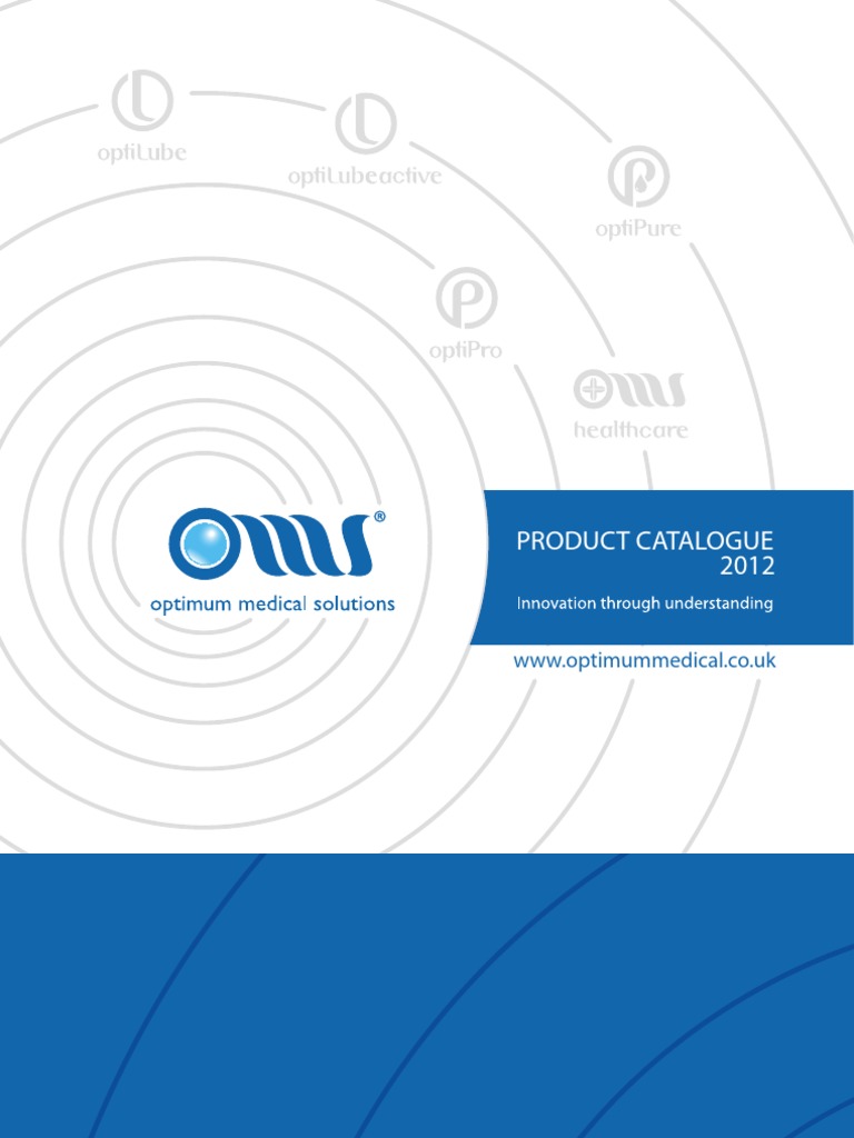 Optimum Medical Solutions Catalogue | PDF | Catheter | Medicine