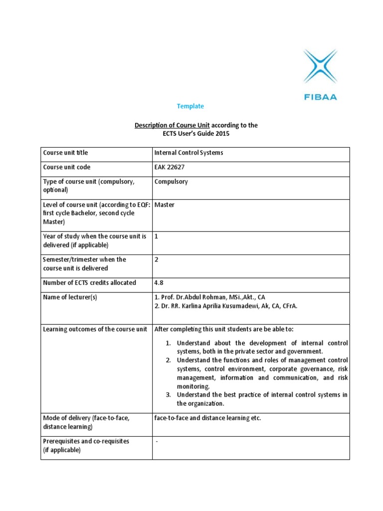 Understanding Internal Control Systems: A Comprehensive Overview of ...