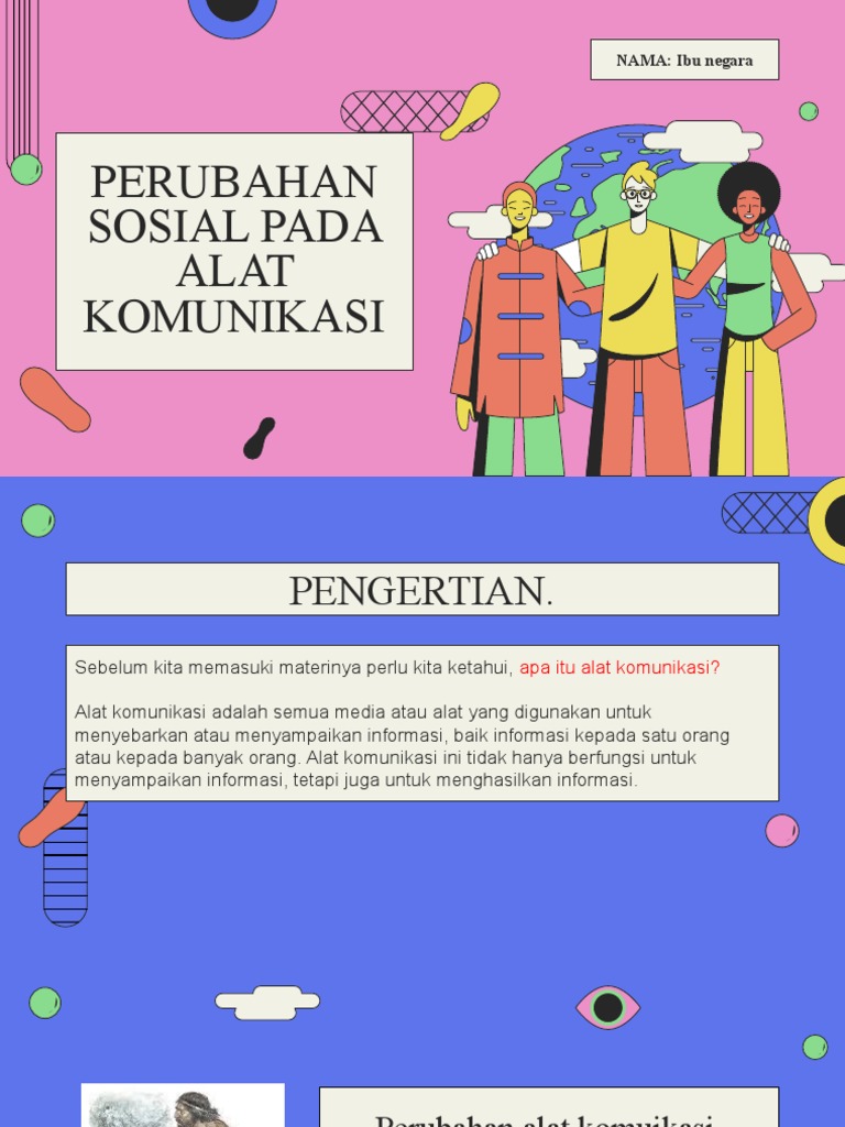 Perubahan Alat Komunikasi | PDF