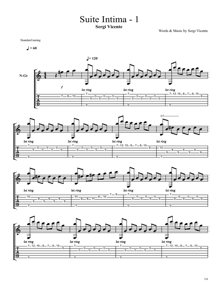 Suite Intima by Sergi Vicente | PDF
