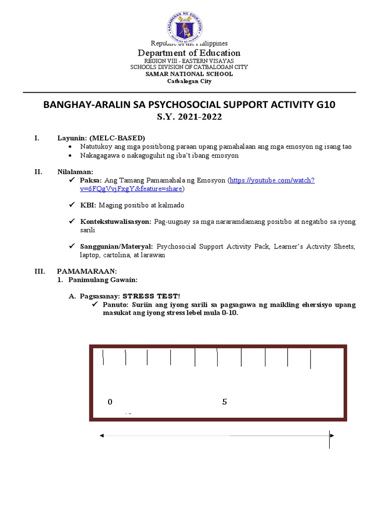LP Sy 21 22 Q3 Day 2.2 Psychosocial | PDF
