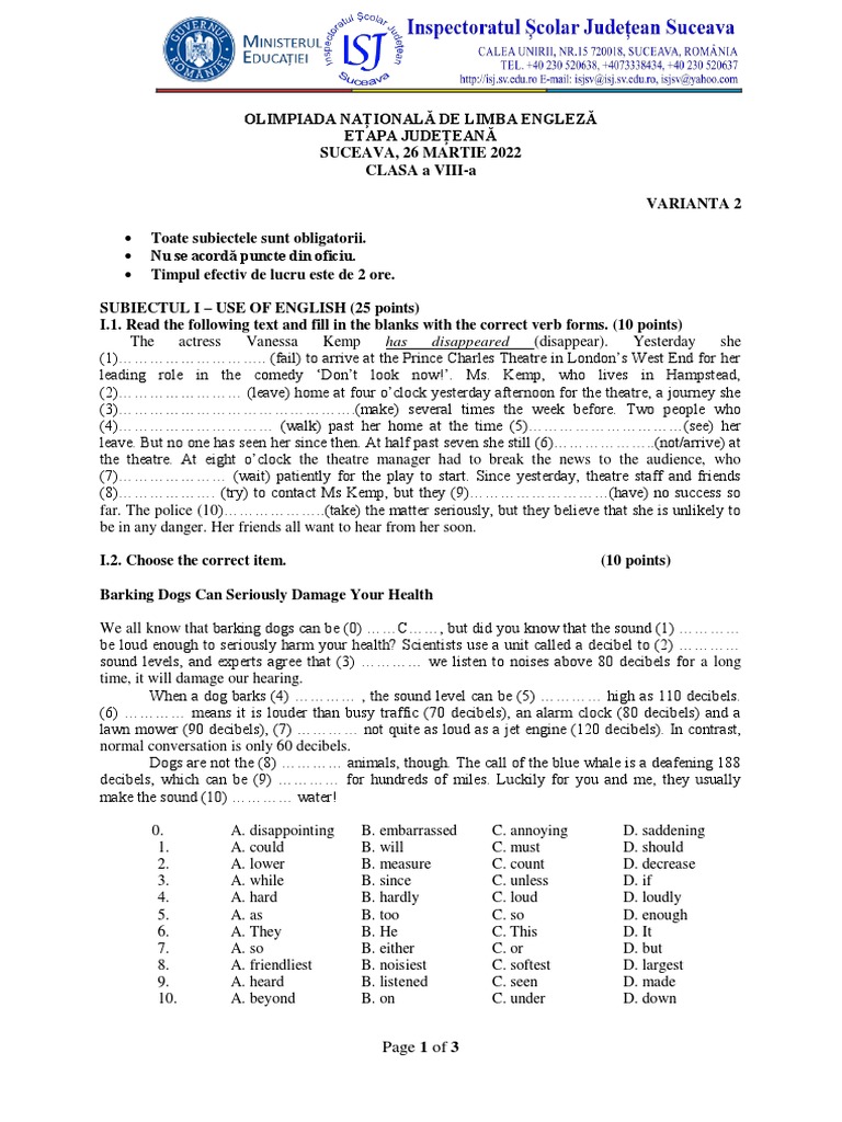 En - 8 - Subiect - Var 2 | PDF | Social Media | Popular Culture & Media Studies