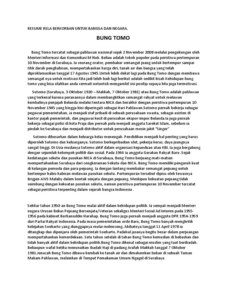 Dimas Akbar Tama - J0403221120 - Resume Rela Berkorban Untuk Bangsa Dan ...