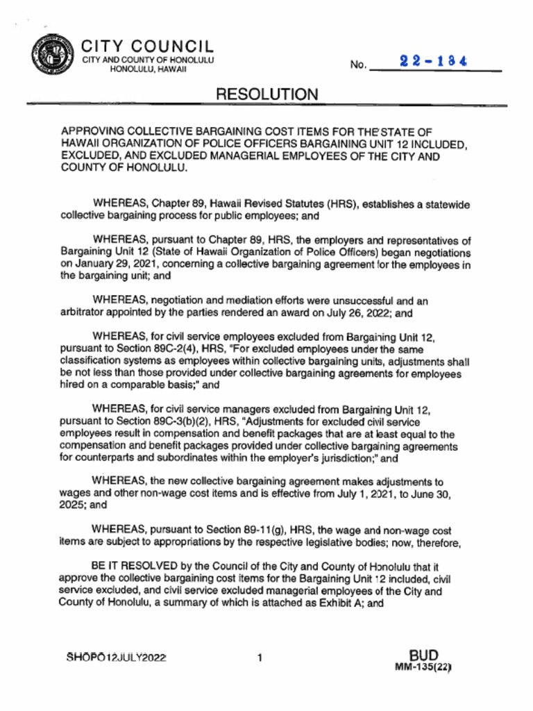 City Council Approves Pay Raises For Honolulu Police Officers | PDF ... City Council Approves Pay Raises For Honolulu Police Officers | PDF ...
