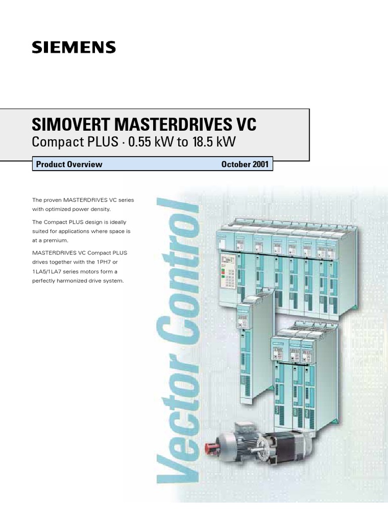 SIMOVERT MASTERDRIVES VC Compact PLUS | PDF | Power Inverter | Power Supply