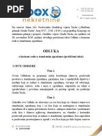 Izjava Stanodavca | PDF