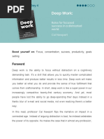 Deep Work PDF | PDF | Disciplines | Flow (Psychology)