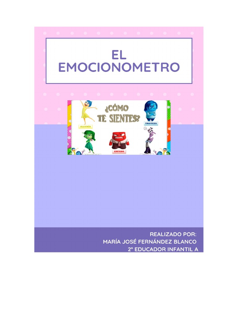 EMOCIONÓMETRO (María José Fernández Blanco) | PDF
