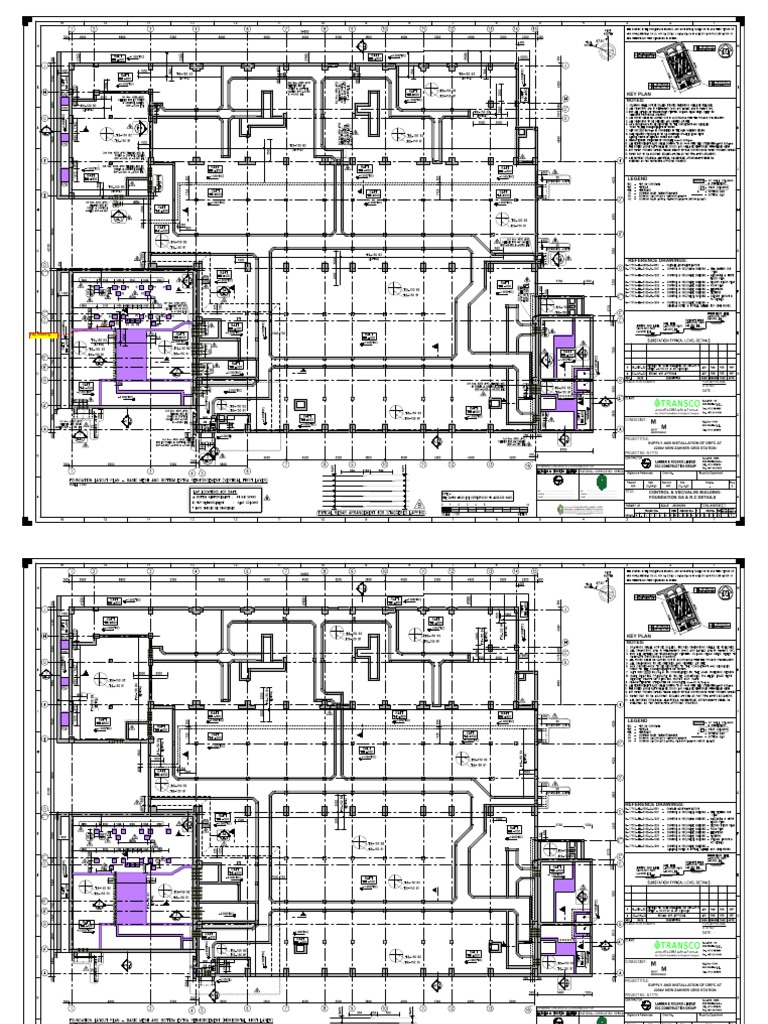 Combined Drawing 1091 Set Sheet 1 To 7 | PDF