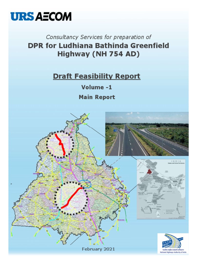 Feasibility Report | PDF | Road | Environmental Impact Assessment