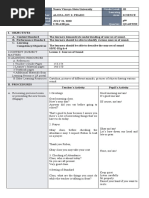 DLP in Science 3 Lesson 1.1 Q3 LC1 | PDF | Learning | Cognition