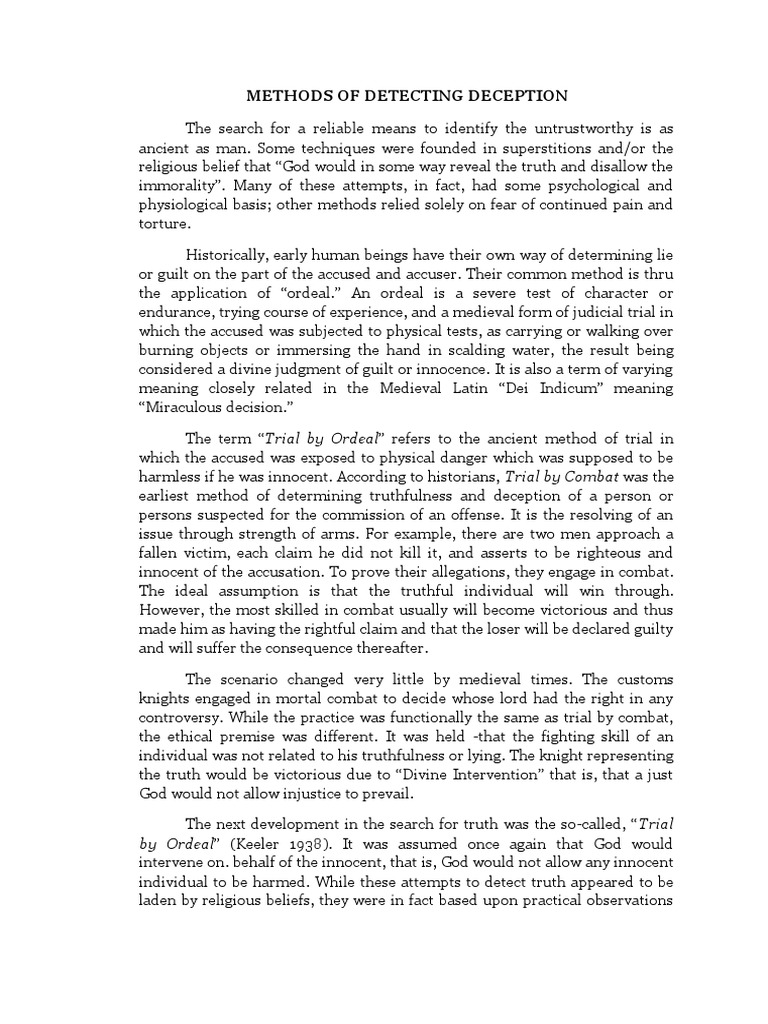 Final Poly 3. | PDF | Forensic Science | Polygraph