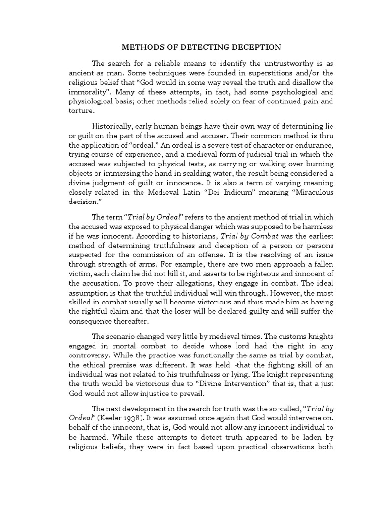 Final Poly 3. | PDF | Polygraph | Lie