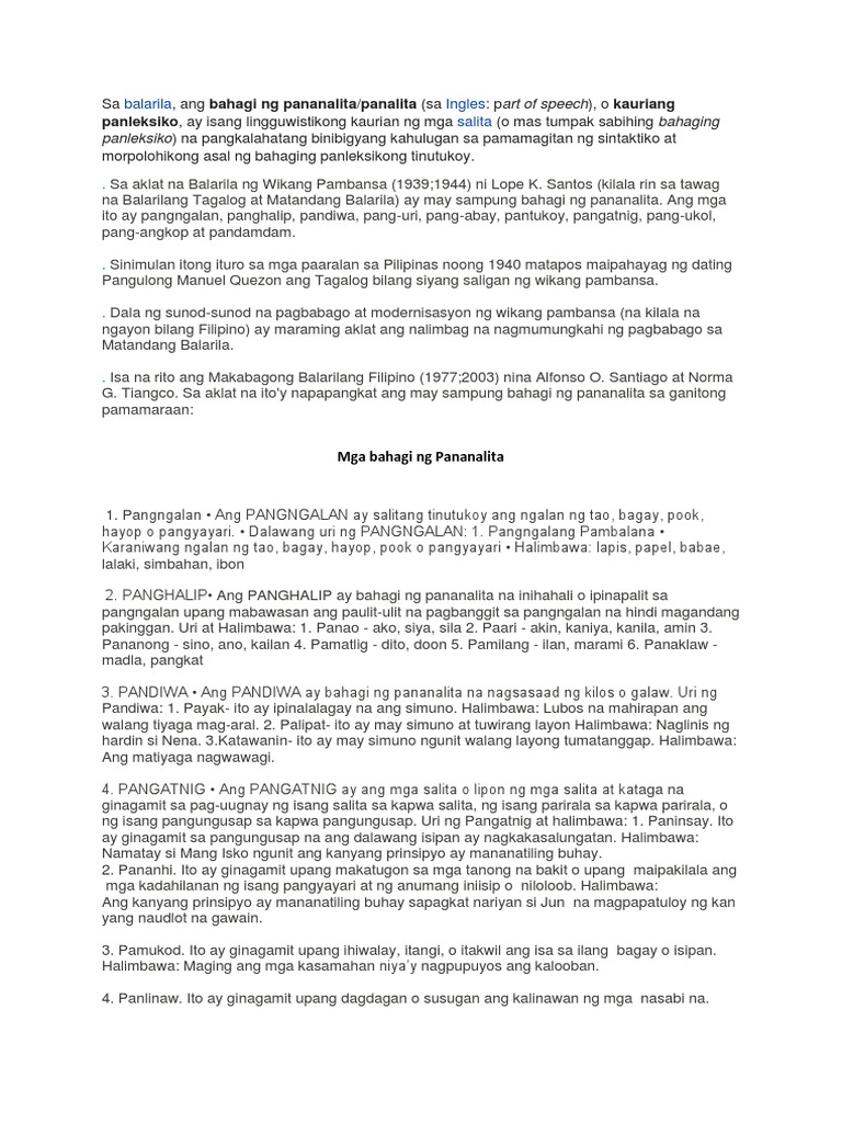 Filipino Hays Katamad Mag Type | PDF