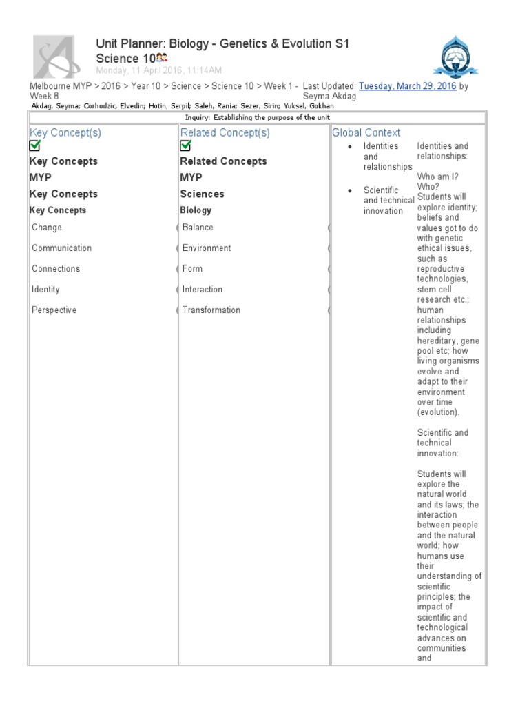 Atlas Biology Genetics Evolution s1 | PDF | Heredity | Evolution