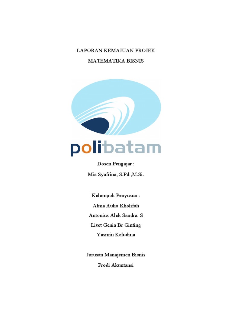 Laporan Kemajuan Projek | PDF