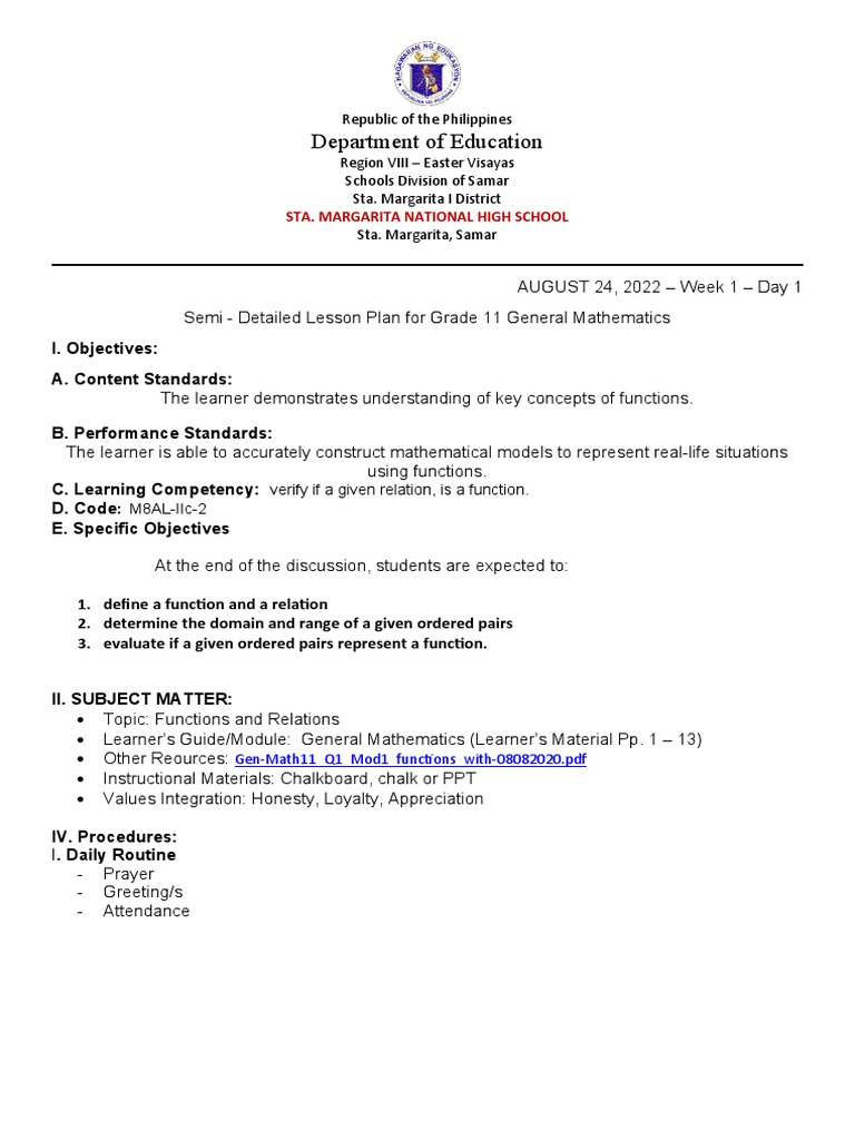 Ordered Pairs 1 | Download Free PDF | Function (Mathematics) | Learning