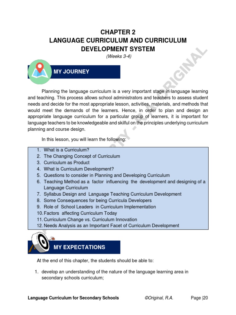 Language Curriulum_ Module_2 | PDF | Curriculum | Teaching Method