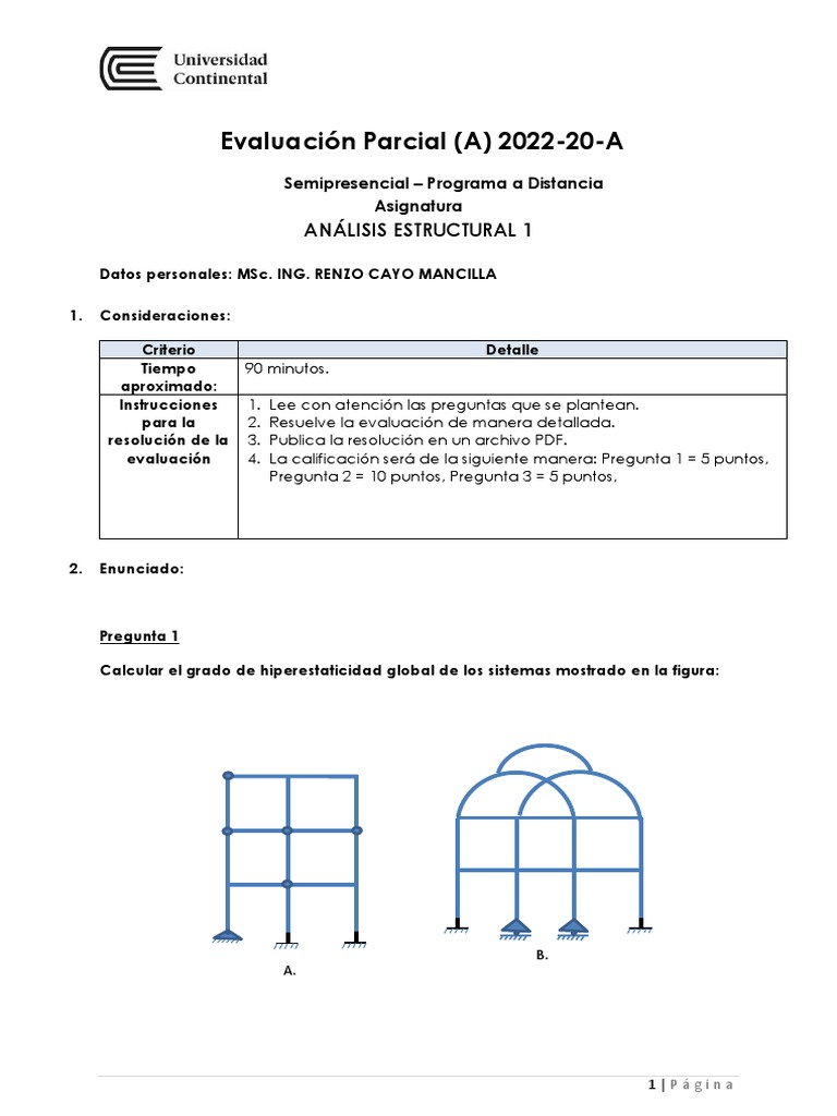 Evaluacion Parcial AEI-B | PDF | Elementos arquitectónicos | Sectores Economicos