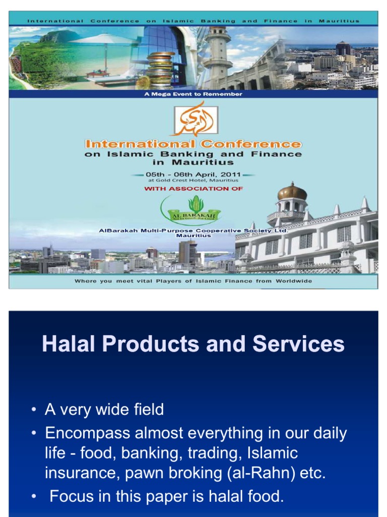 Halal Industry in Mauritius by Jummah Masjid Halal Products and ...