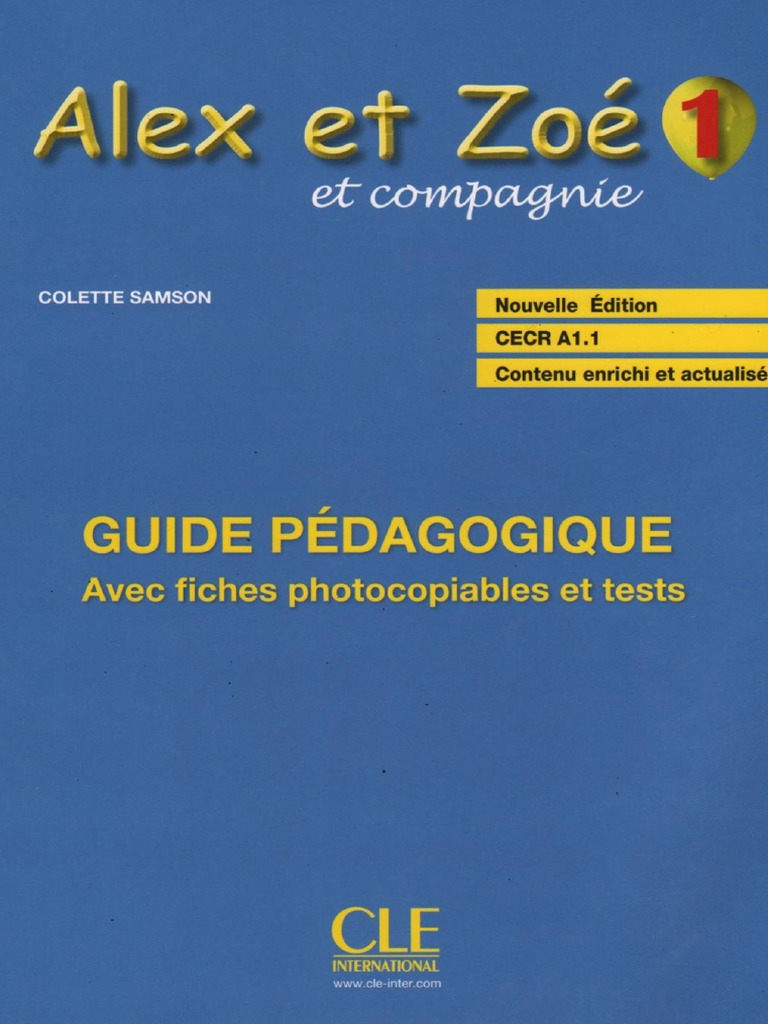 Alex Et Zoé Le Guide 1 | PDF
